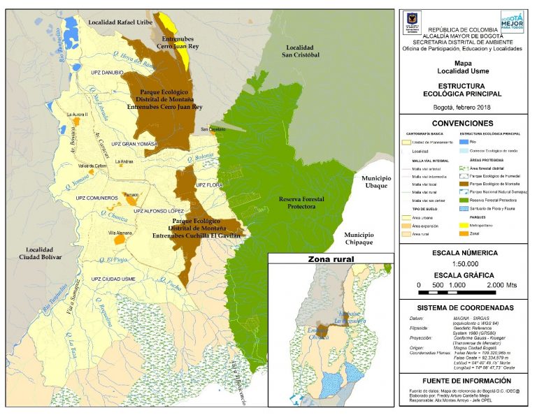 Usme » Observatorio Ambiental de Bogotá
