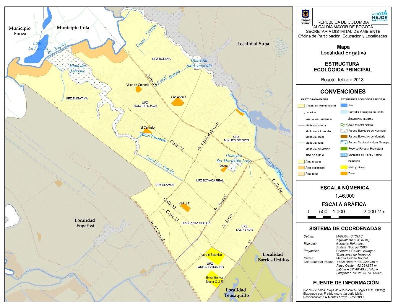 Engativá » Observatorio Ambiental de Bogotá